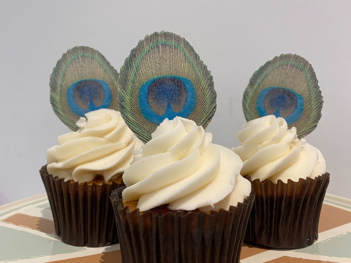 Peacock Feather Cake Peacock Themed Cake