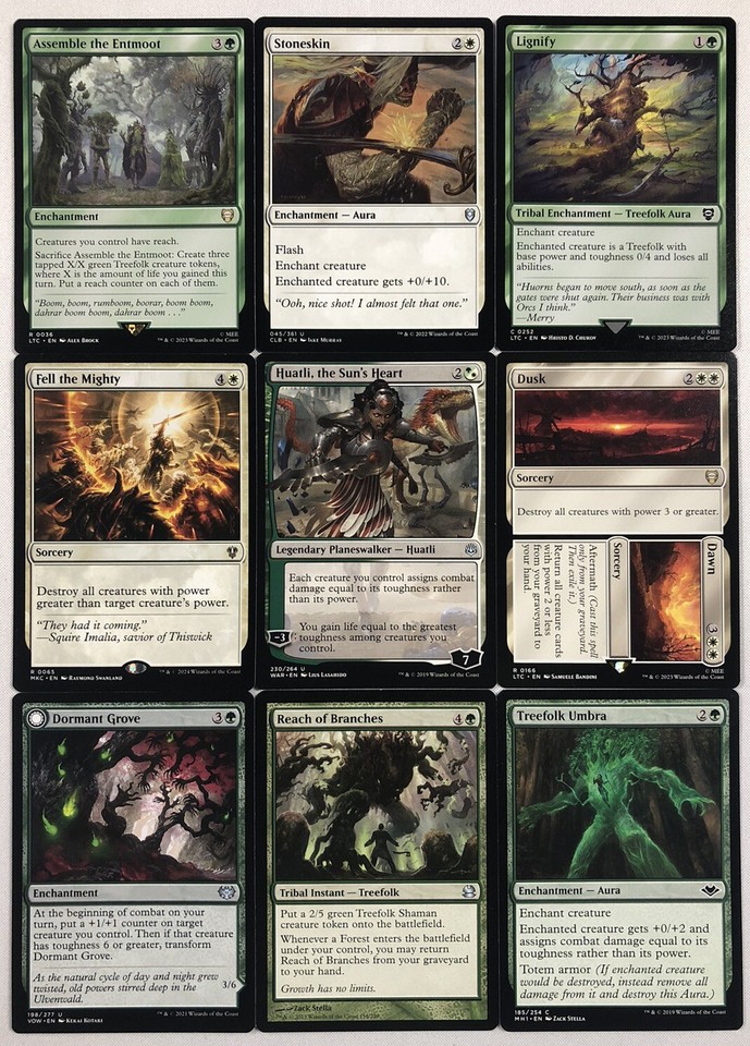 EDH Treefolk Deck - Commander MTG Magic the Gathering | eBay