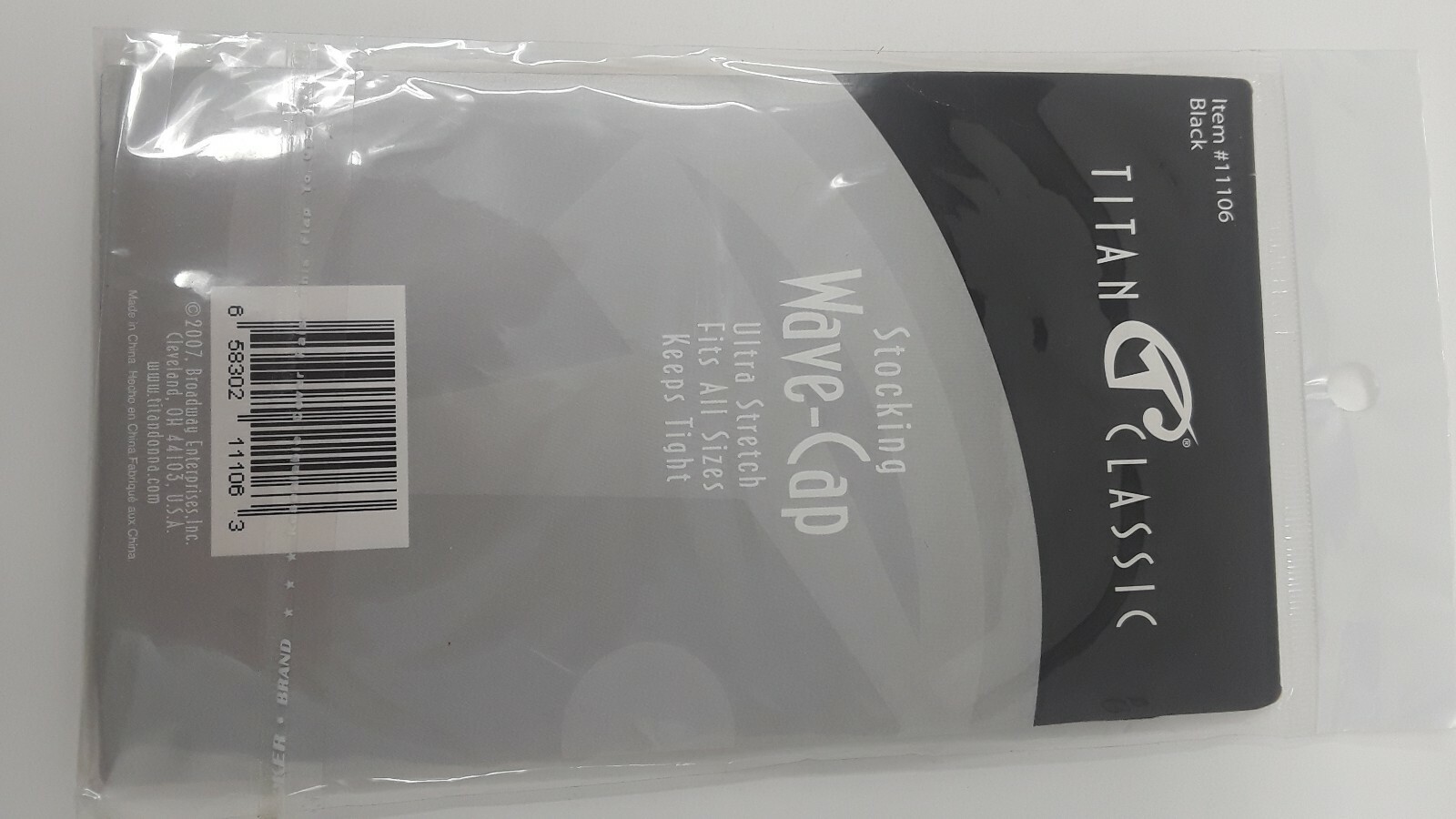 2 x Titan Classic Stocking Wave-Cap Durag, No Tail, Black | eBay