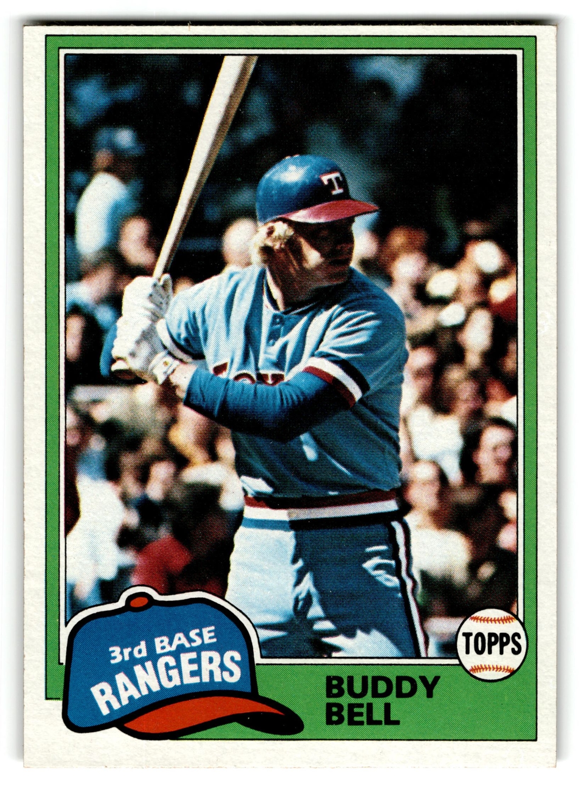 1981 Topps #475 Buddy Bell Texas Rangers | eBay