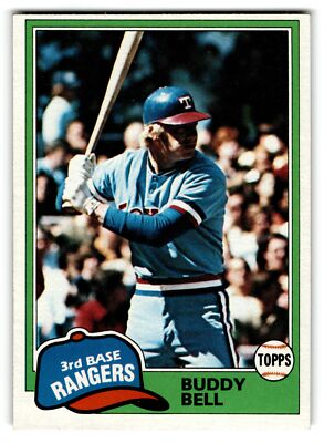 1981 Topps #475 Buddy Bell Texas Rangers | eBay