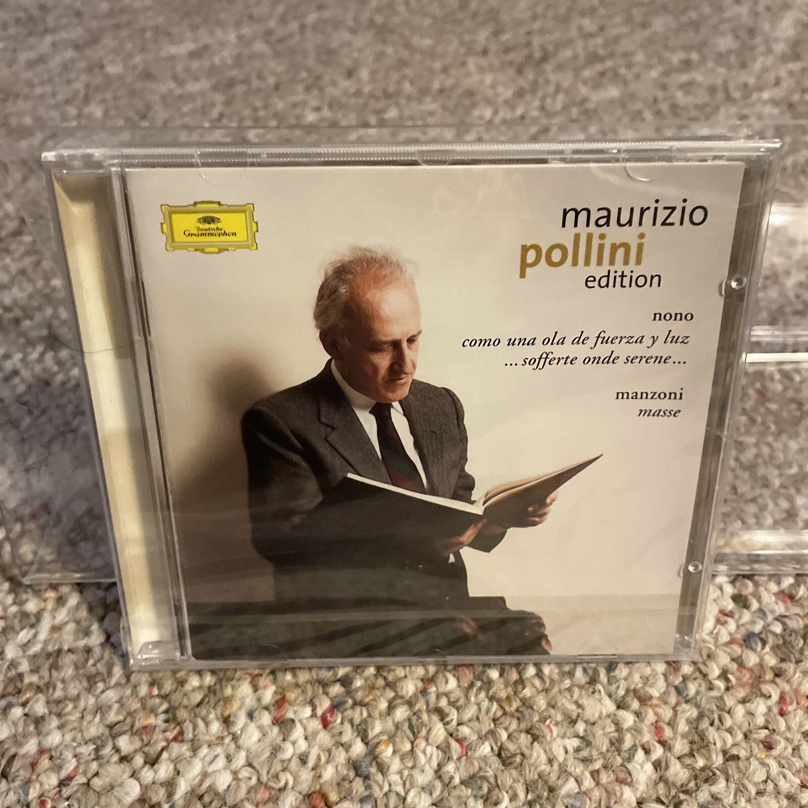 Maurizio Pollini Edition - Nono: Como una ola de fuerza y luz; Manzoni ...
