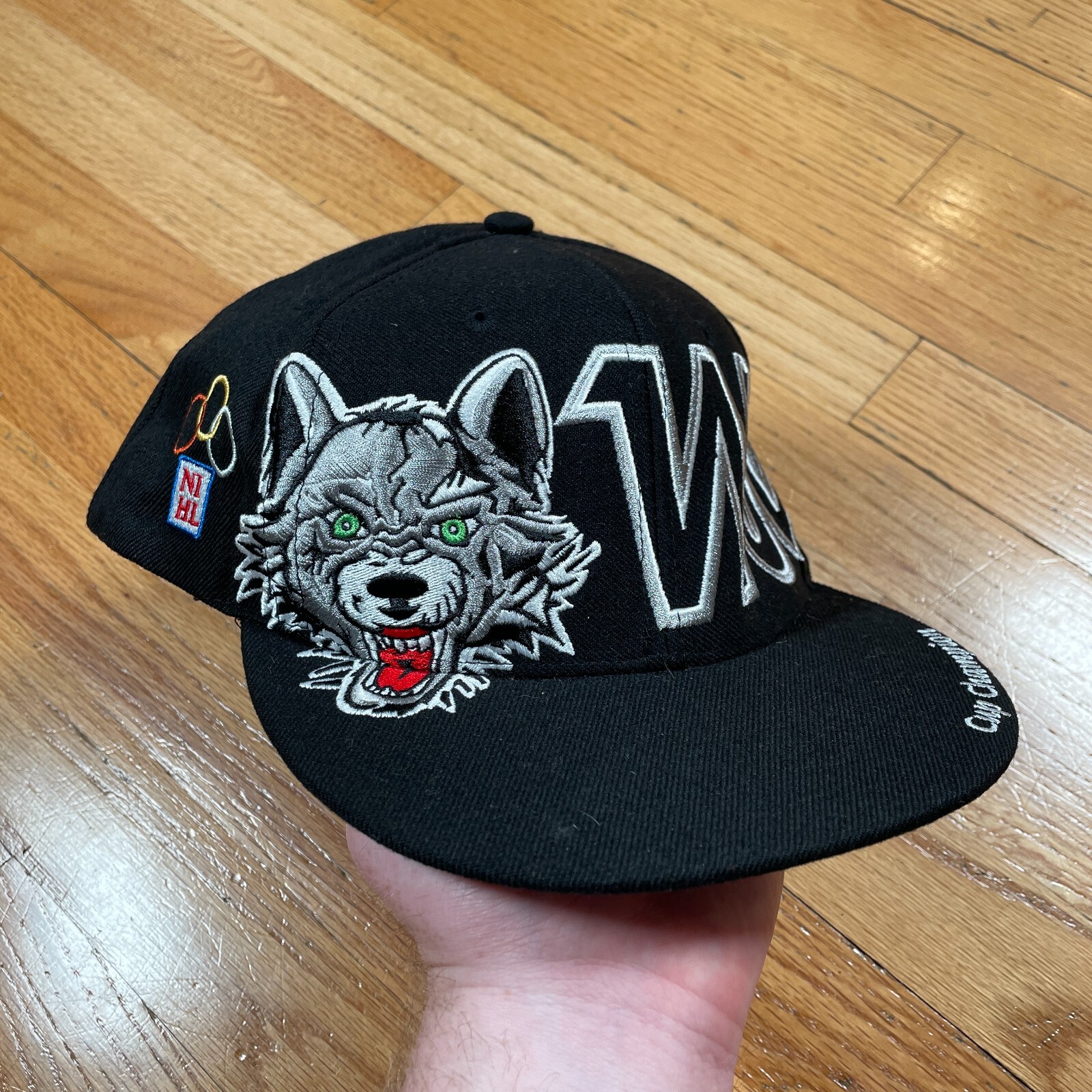 Chicago Wolves ANHL 2014 Cup Champs Locker Room Hat - Gem