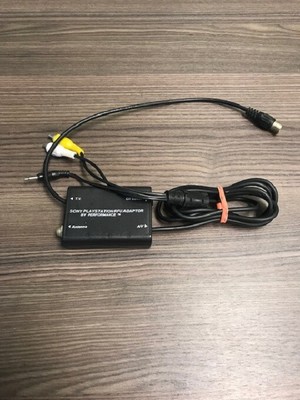 RFU Adapter/modulator For PlayStation 1 By Performance PS1 Black Switch ...