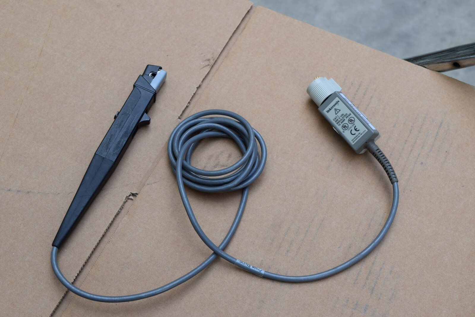 Tektronix TCP202 DC Current Probe, 15 A, 50 MHz Oscilloscope TEK Test ...