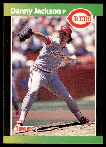 1989 Donruss Danny Jackson Cincinnati Reds #124 18112 | eBay