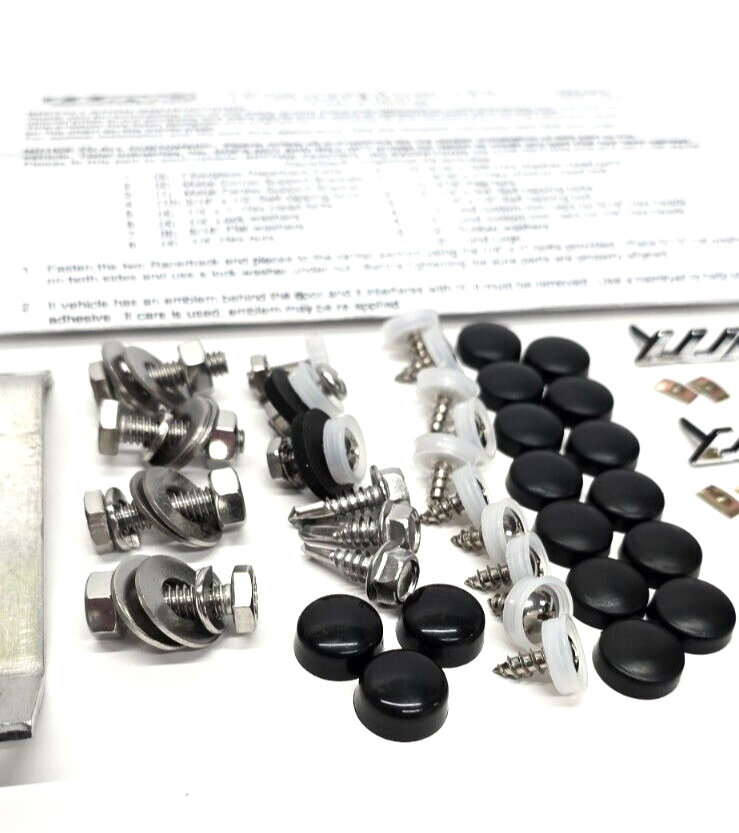 Lund Racerback Bed Cab Fairing Install Hardware Brackets Emblems Screws ...