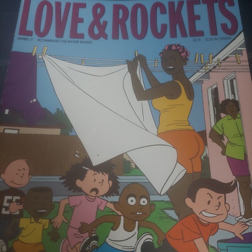 Love and Rockets #37 First Printing/Gilbert & Jaime Hernandez ...