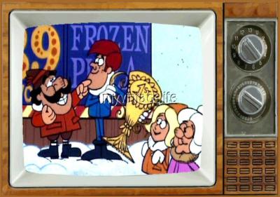 TOM SLICK Fridge MAGNET 2" x 3" art SATURDAY MORNING CARTOONS | eBay