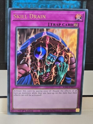 Skill Drain - Ultra Rare 1st Edition RA02-EN077 - NM - YuGiOh | eBay