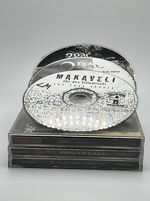 Lot of 8 Original Tupac CD's (1971-1996) #1 Hits Makaveli 2Pac! Very ...