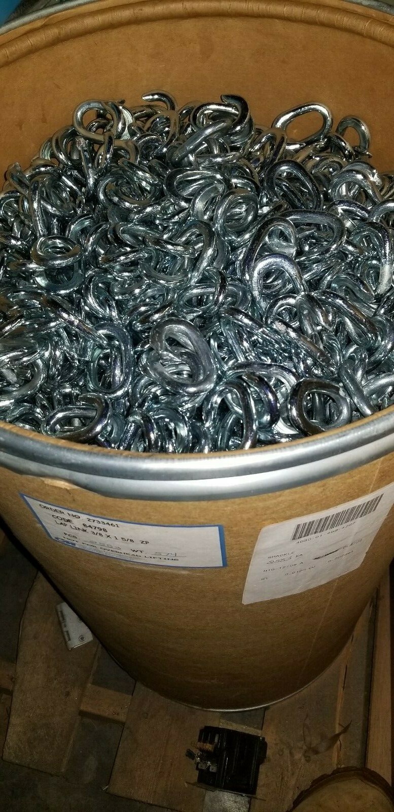 Repair Lap Link 3/8 x 1-5/8 Zinc Plated ( Lot of 10 ) | eBay