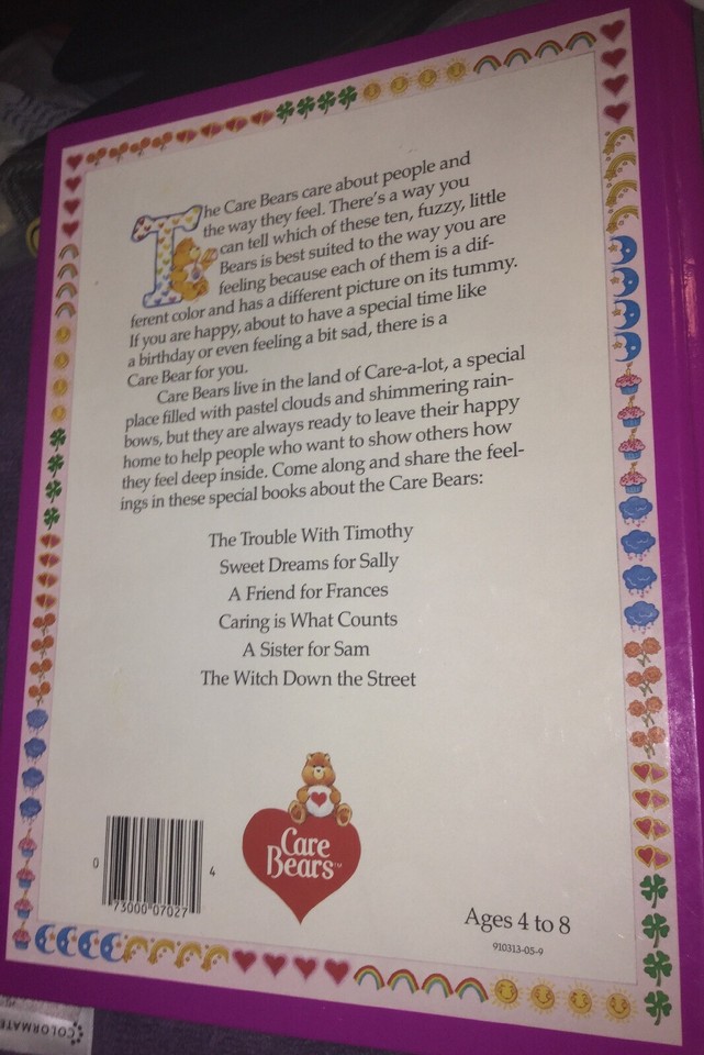 A Tale from the Care Bears: Caring Is What Counts (1983, Hardcover ...