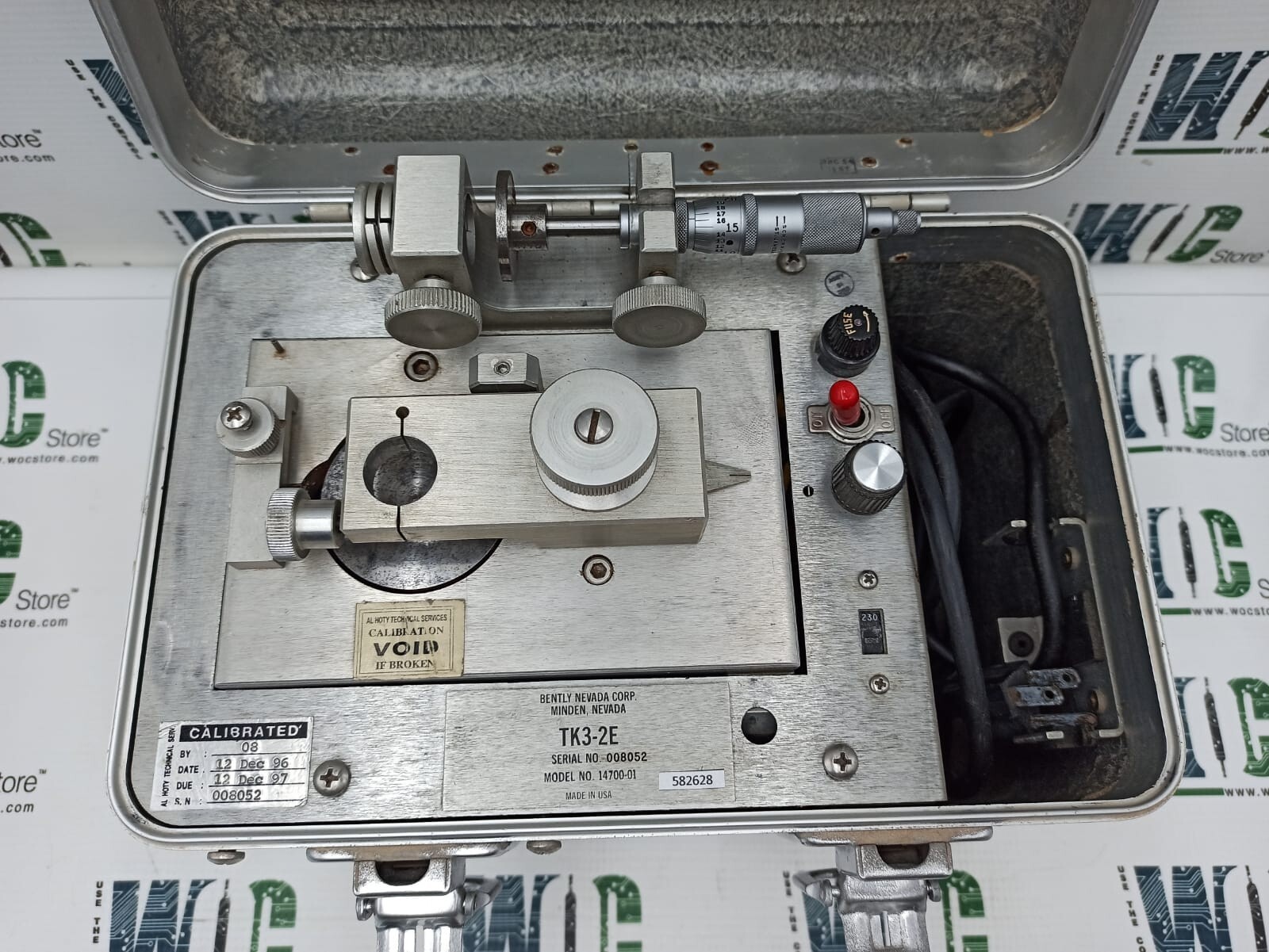 TK3-2E, 14700-01 BENTLY NEVADA CALIBRATION INSTRUMENT SL NO 582628 | eBay