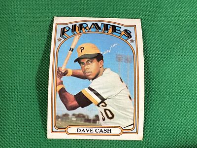 1972 Topps #125 Dave Cash Pittsburgh Pirates | eBay