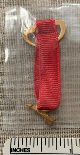 NOS OA ORDER OF THE ARROW Founders Award POCKET DANGLE Red RIBBON WWW ...