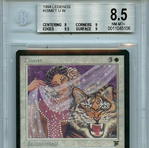 MTG Legends Kismet BGS 8.5 NM-MT+ card Magic WOTC Amricons 5106 | eBay