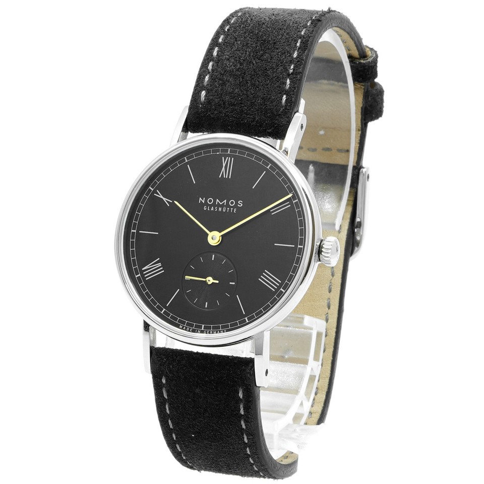 Nomos Watch Ludwig 33 Noir 226 - Inventory 8267 Stainless Steel 32.8mm ...