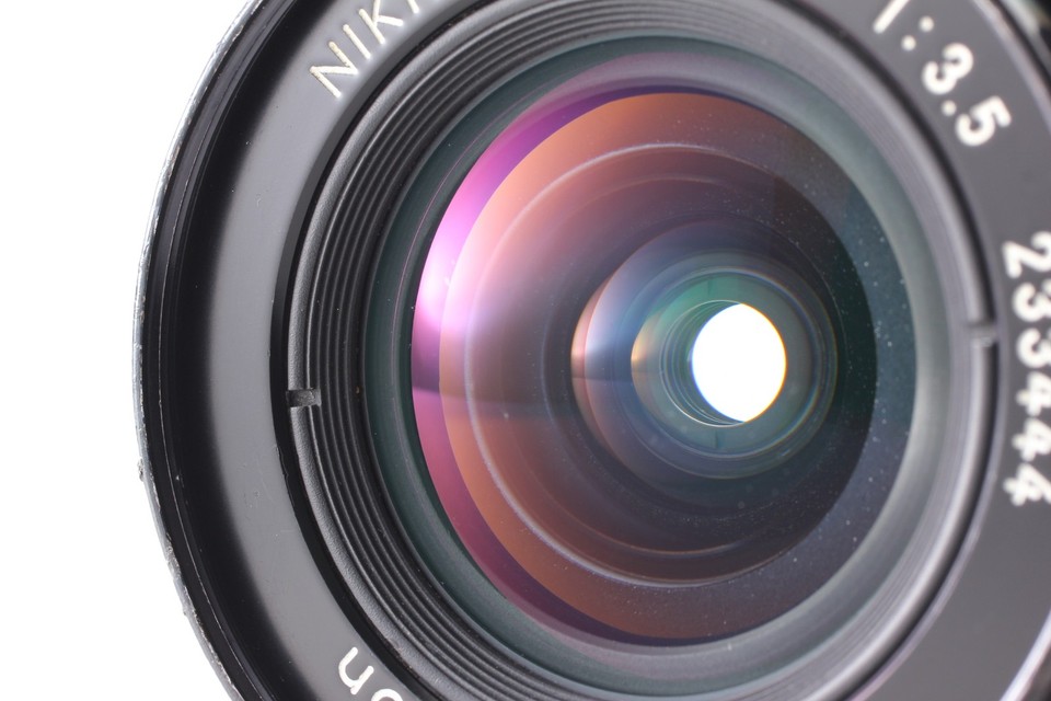 [Exc+5+++] NIKON AIS NIKKOR 20mm F/3.5 MF Wide Angle Lens For F Mount ...