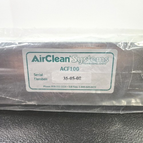 AirClean Systems ACF100 Air Filter BAG OPEN for AirClean 600 Fume ...