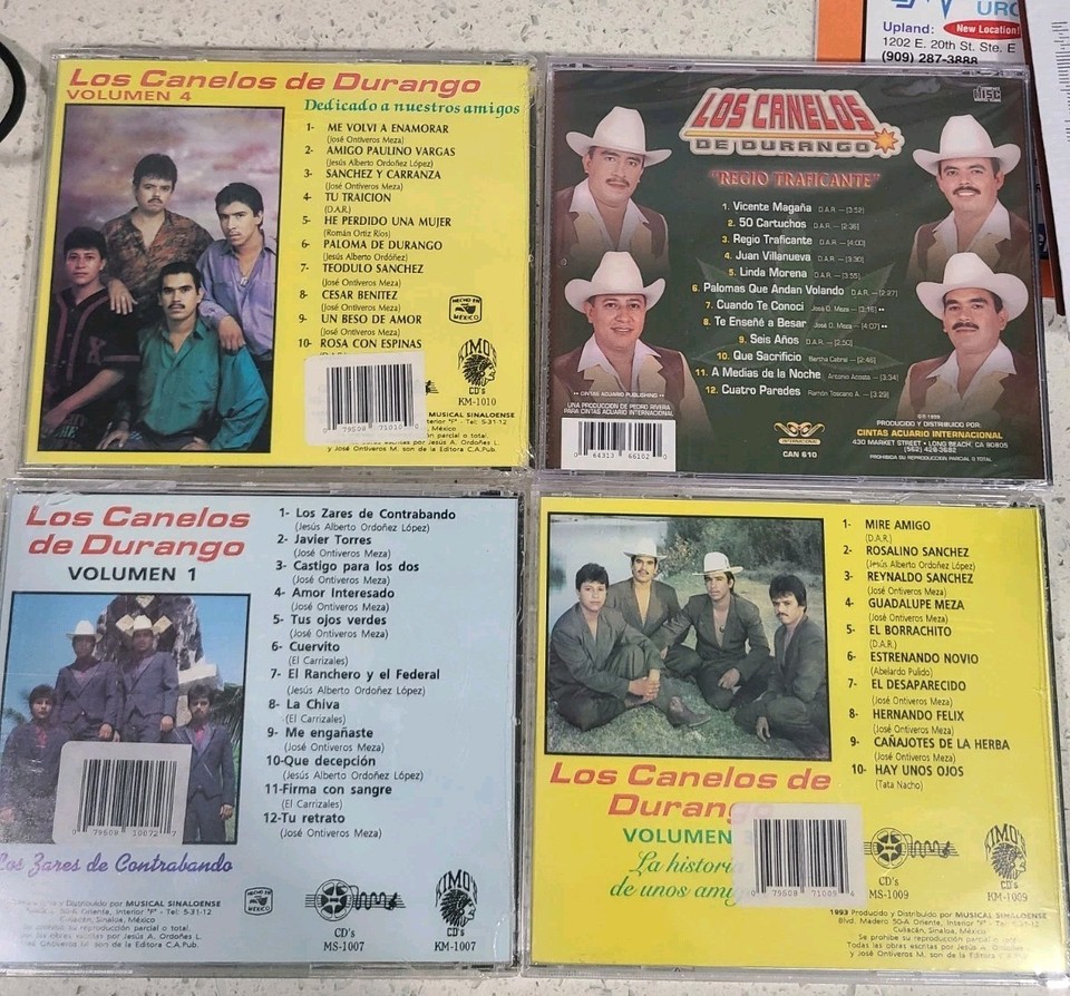 Los Canelos de Durango Cd | eBay
