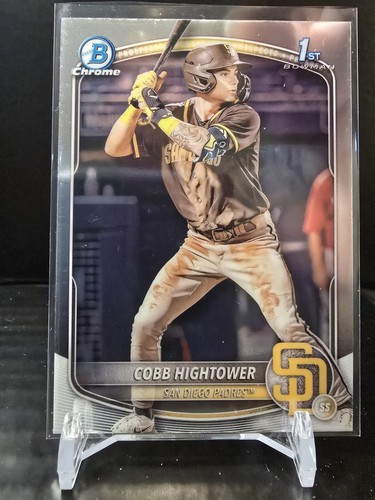 2025 Bowman - Chrome Prospects Cobb Hightower #BCP-104 Reptilian ...