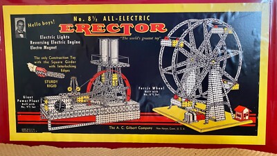 Nō 8 1/2 All-Electric ERECTOR Set. 1950 vintage | eBay