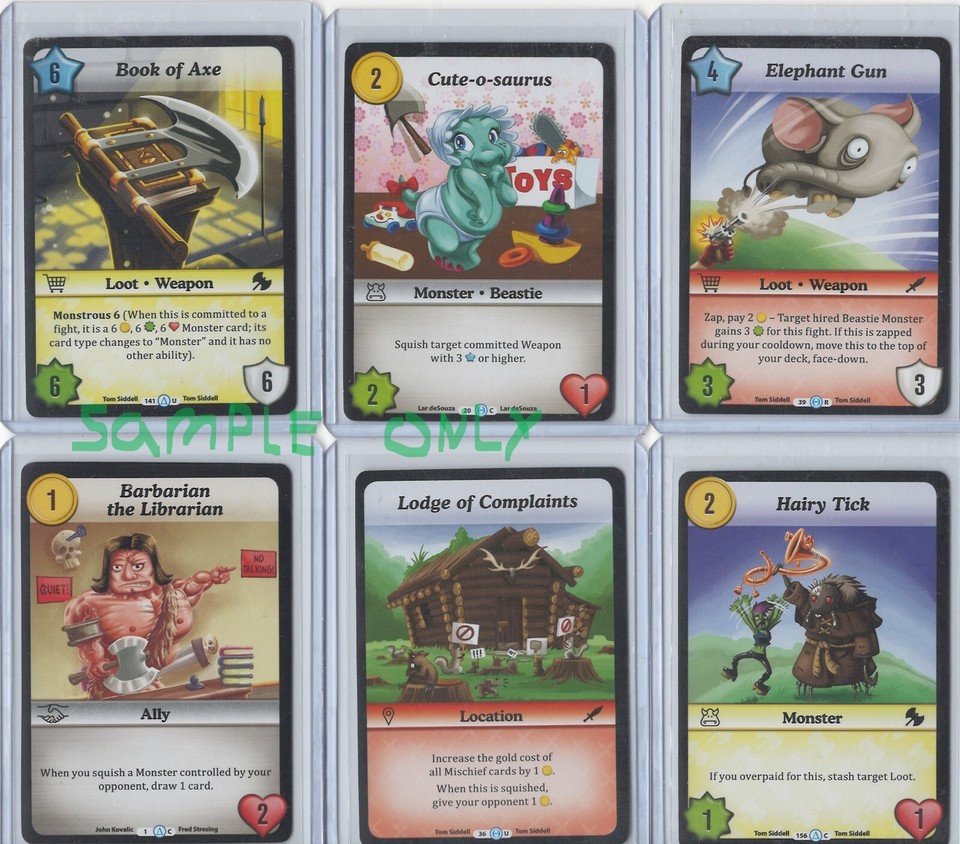 Steve jackson Munchkin The Collectible Card Game Booster Packs | eBay