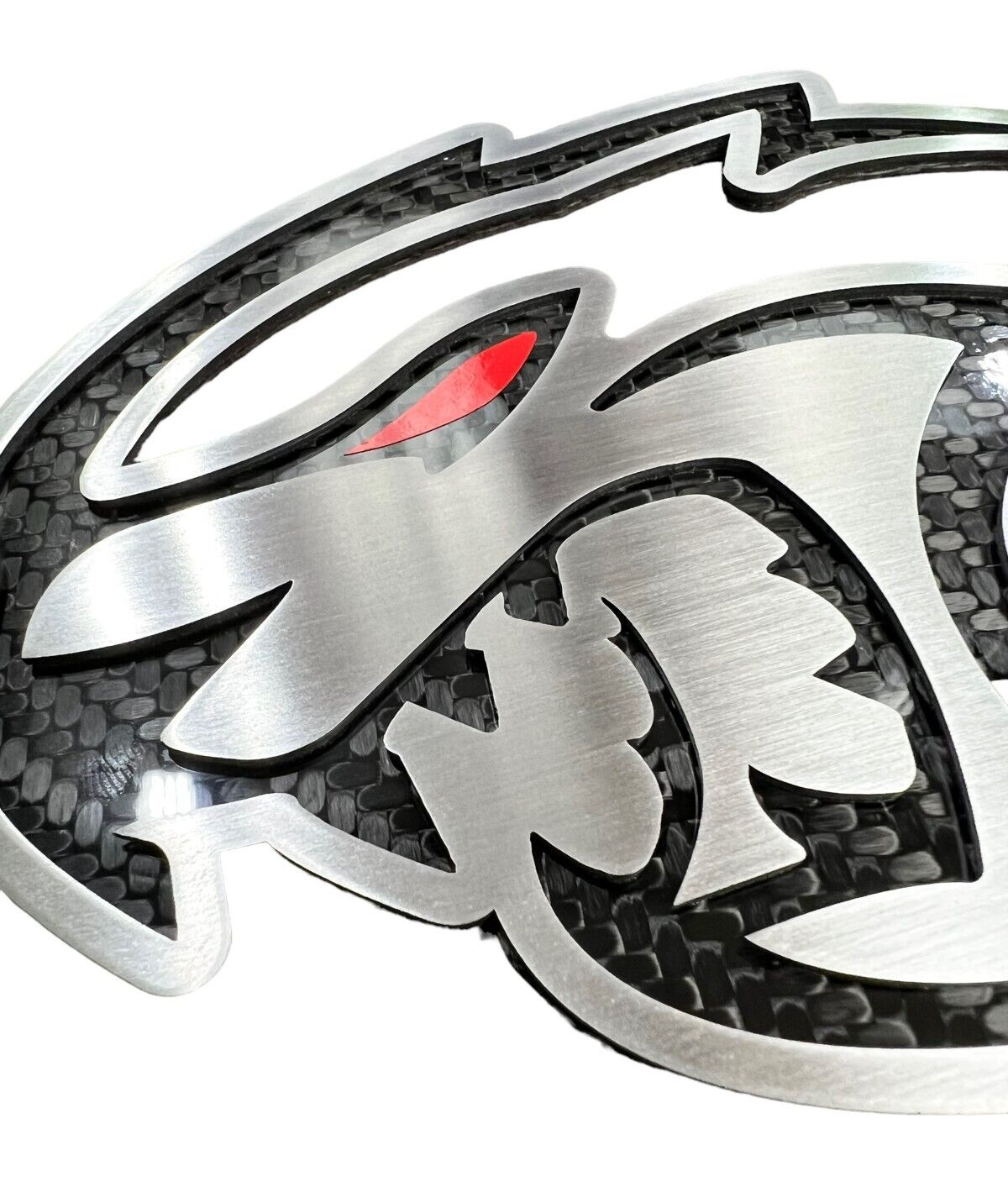 Black Carbon Fiber Hellcat Redeye Fender Badge Emblems 2015-2023 ...