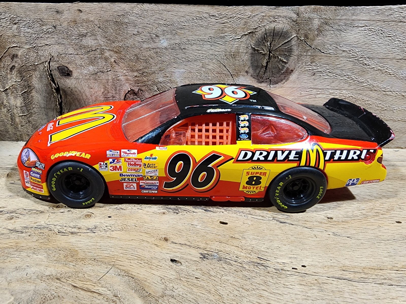 1999 HOT WHEELS RACING Andy Houston 1/24 Scale #96 McDonald's Ford ...