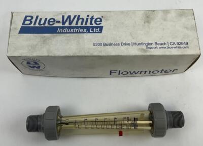 Flow Meters - Blue White