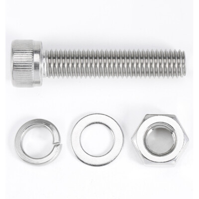 M3 Cap Head Screw Allen Bolt Stainless Steel With Nut/Washers/Spring ...