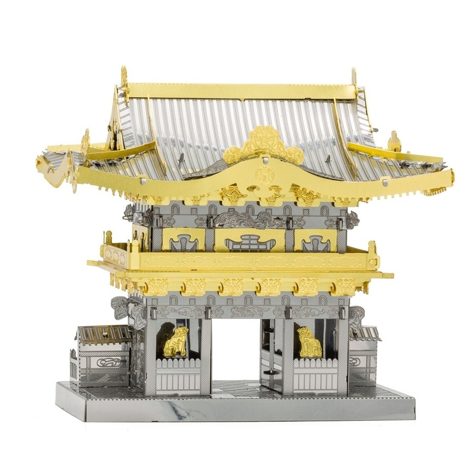 Fascinations Metal Earth Japan YOMEIMON GATE 3D Steel Laser Cut Model ...