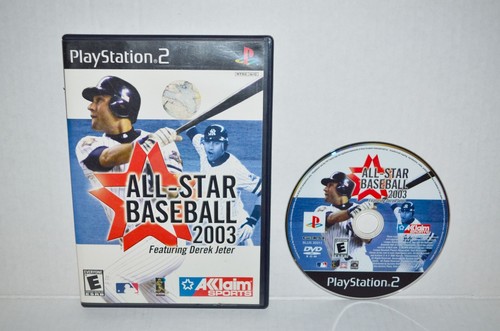 All-Star Baseball 2003 (Sony PlayStation 2, 2002) PS2 Video Game Black ...