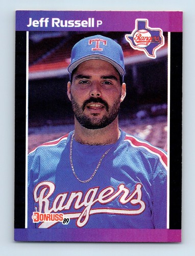 1989 Donruss Jeff Russell Texas Rangers #403 | eBay