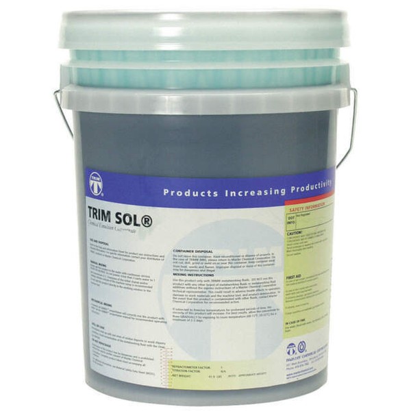 TRIM SOL General Purpose Emulsion Cutting and Grinding Fluid - 5gal for ...