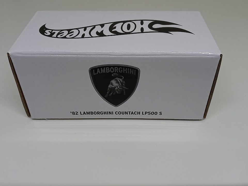 2019 HOT WHEELS RLC RED SPECTRAFLAME PAINT '82 LAMBORGHINI COUNTACH ...