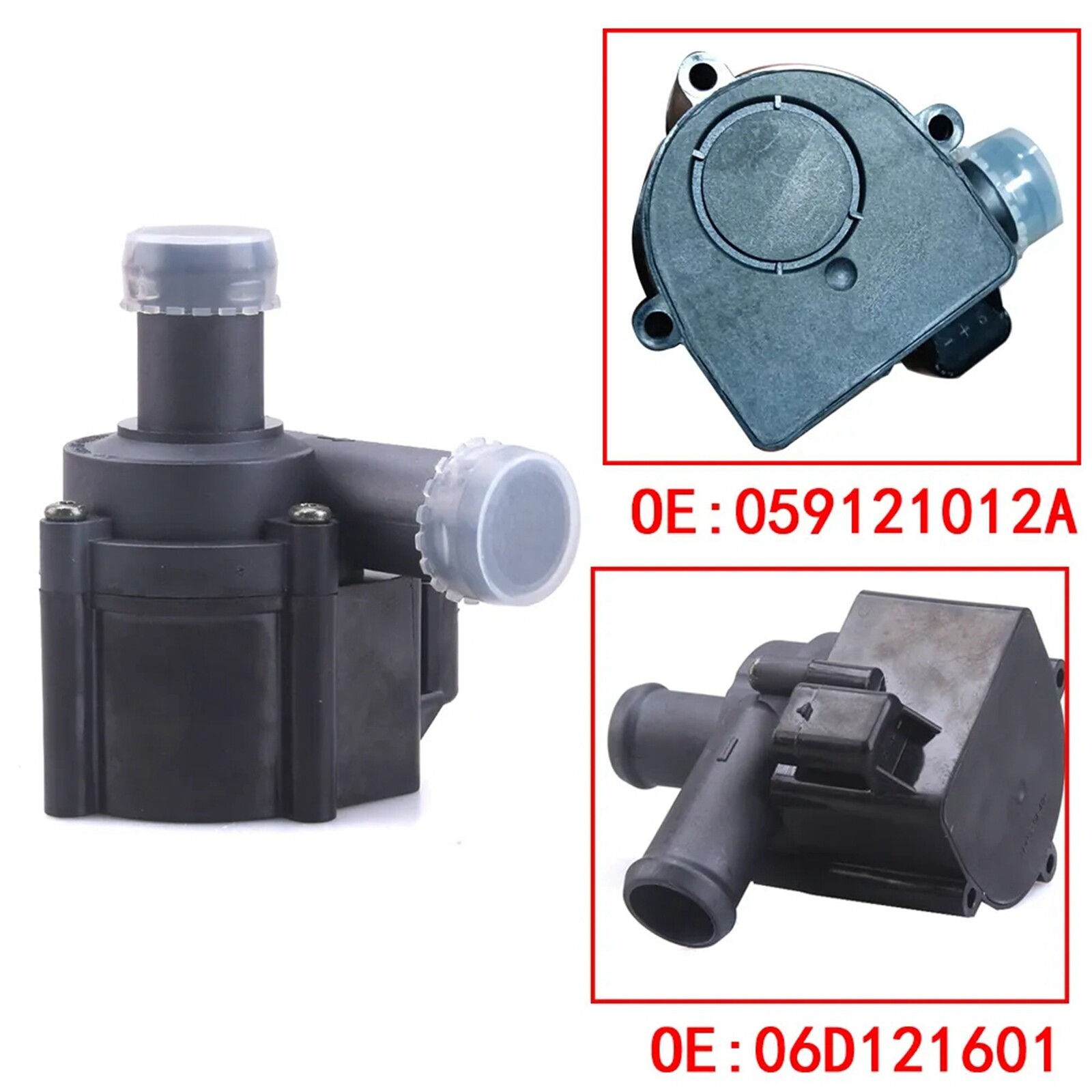 Coolant Cooling Auxiliary Water Pump for Audi A4/S4 A5/S5 A6/S6 Q5 Q7 ...