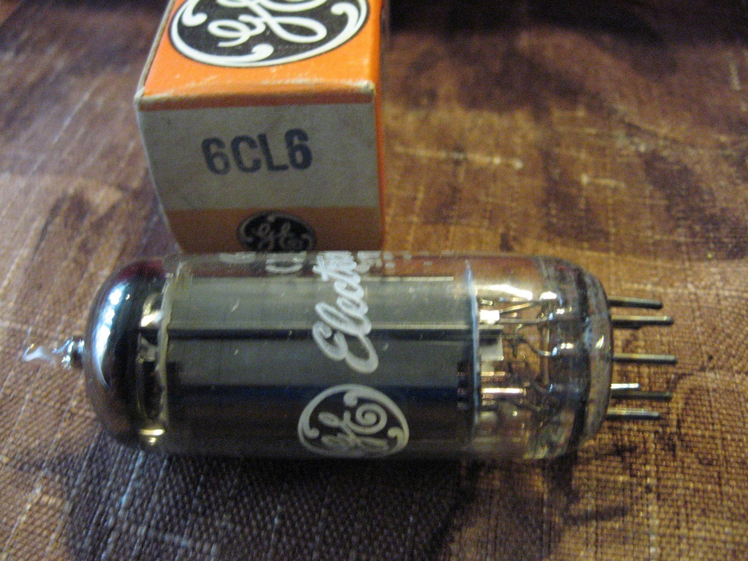 Vintage Radio TV Electron Vacuum Tube 6BF11 10DE7 5654 5899 6CL6 8CW5 ...