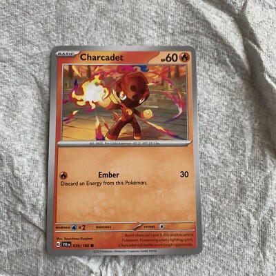 Charcadet Pokémon Scarlet & Violet Trading Card. New Condition | eBay UK