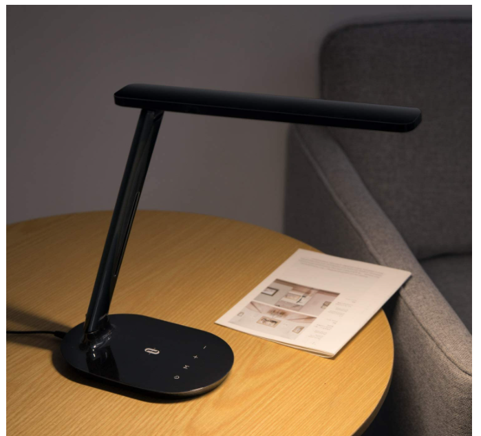 TAOTRONICS LED DESK LAMP, 5 LIGHTING LEVELS, 3 COLOR MODES TOUCH ...