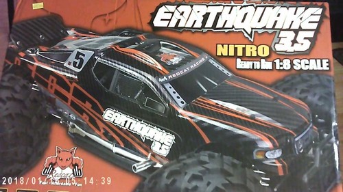 Redcat Racing Earthquake 3.5 1:8 Scale NITRO Remote Control Monster ...