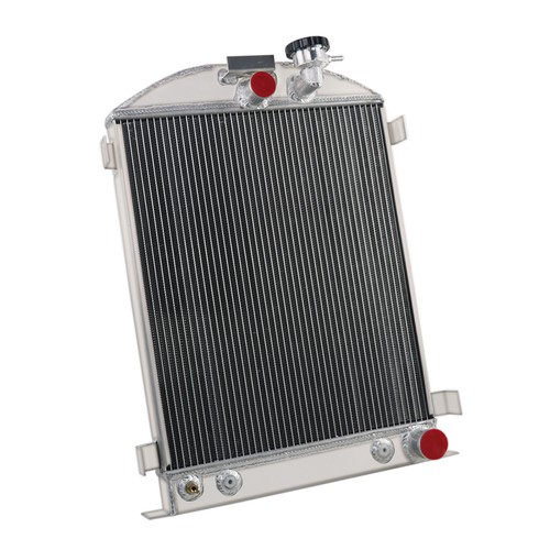 3 Row Radiator Fit 33-34 Ford Model A Base Grill-Shells Chopped Chevy ...