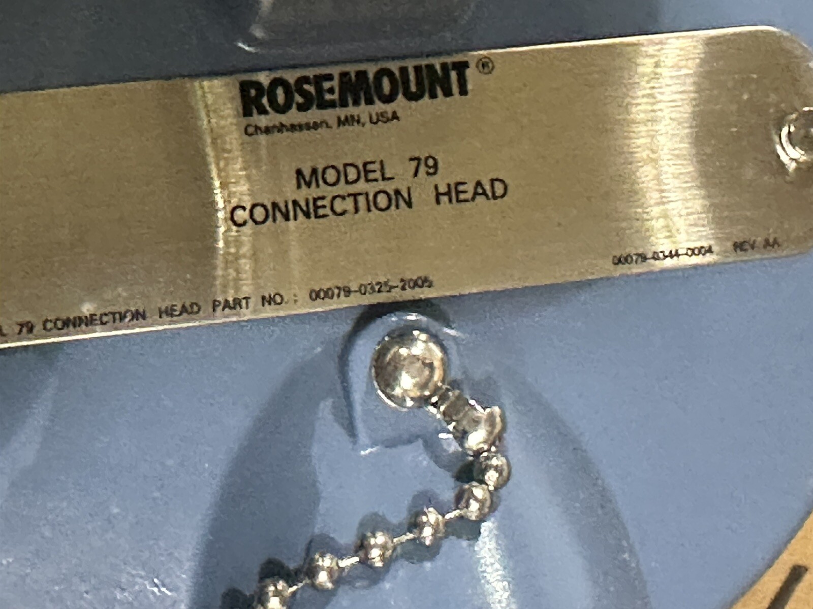 Rosemount Emerson Process Management 0078D21N00A030W42 Transmitter for ...