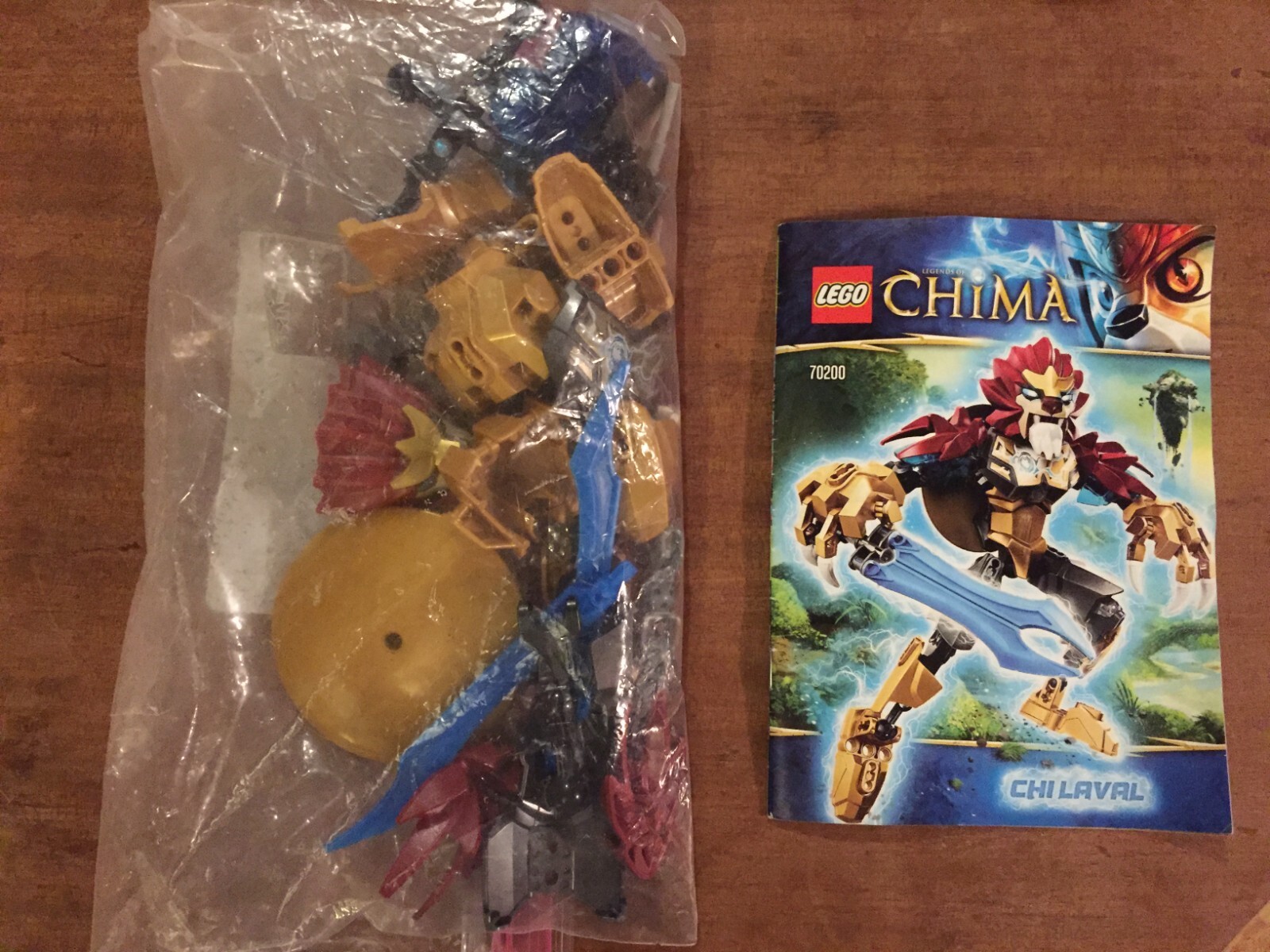 LEGO- LEGENDS OF CHIMA- CHI LAVAL- 70200- 100% COMPLETE 673419191852 | eBay