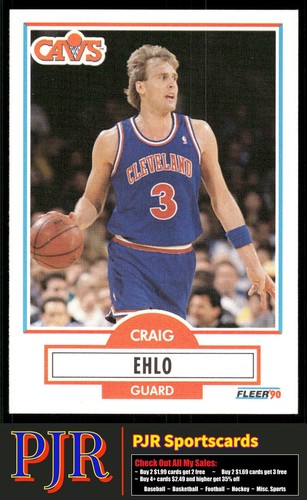 Craig Ehlo 1990-91 Fleer #32 Cleveland Cavaliers | eBay