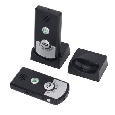 Wireless Intercom System Home Long Range Voice Intercom 2 Pcs Power ...