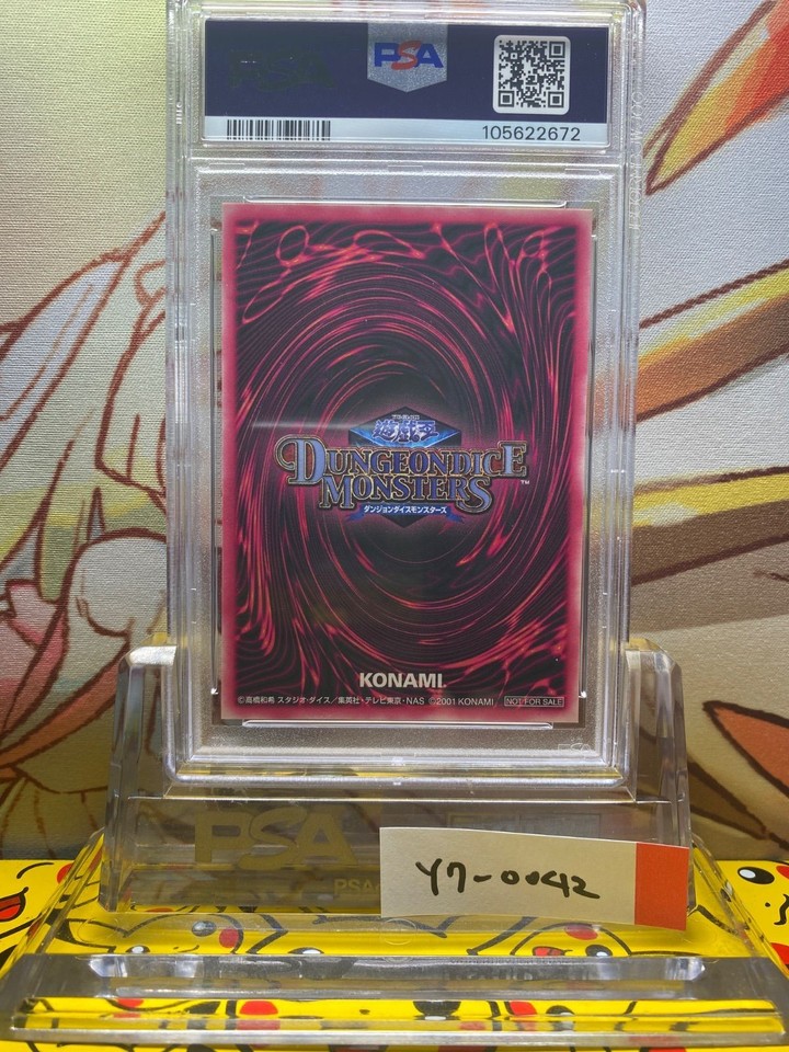 2001 Yu-Gi-Oh! Dark Magician Girl DDM Green Secret Rare Promo PSA 10 Japan | eBay