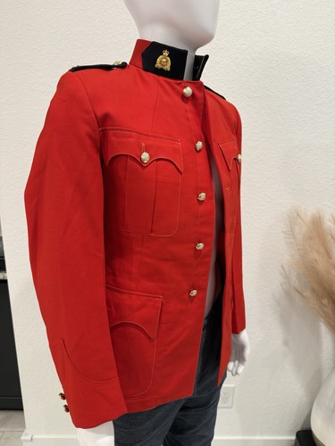 Vintage Royal Canadian Mounted Police (RCMP) Red Serge Uniform Jacket ...