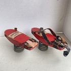 Vintage Toy KANGAROO Spring Loaded Shoes Wooden Sandals Moon Bounce ...